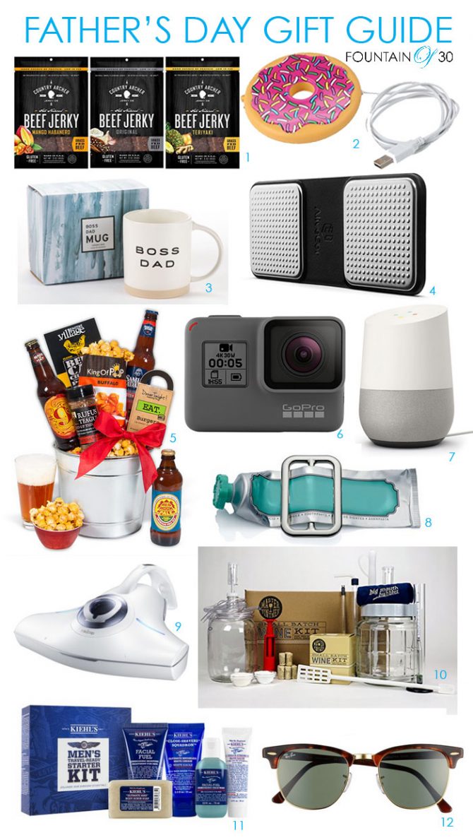 Our Awesome Father's Day Gift Guide - fountainof30.com