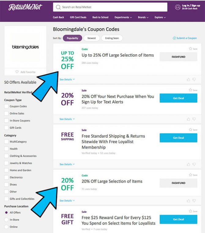 How To Find the Best Promo Code for Bloomingdale's (and Other Favorite ...