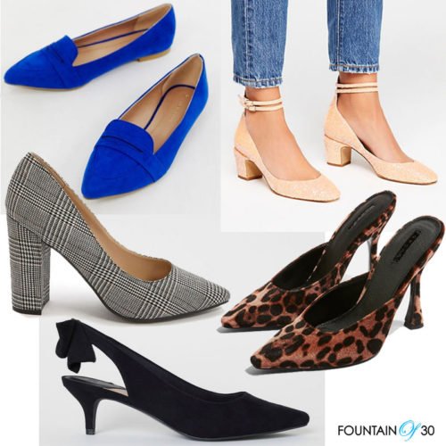5 Pairs Of Holiday Party Shoes From $30 to $130 - fountainof30.com