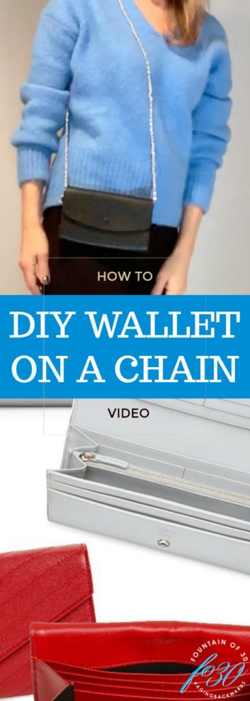 DIY Wallet On A Chain: Easy How To Make It Video - fountainof30.com