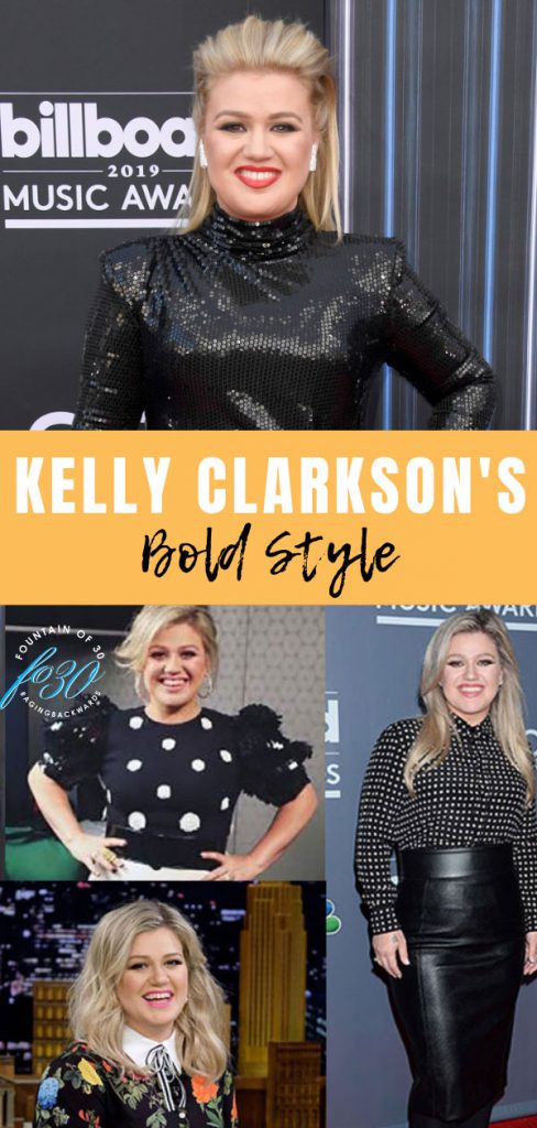 Kelly Clarkson Inspires All Women To Be Bold With Style - fountainof30.com