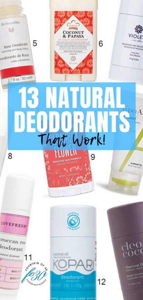 13 Of The Best Natural Deodorants That Actually Work - fountainof30.com