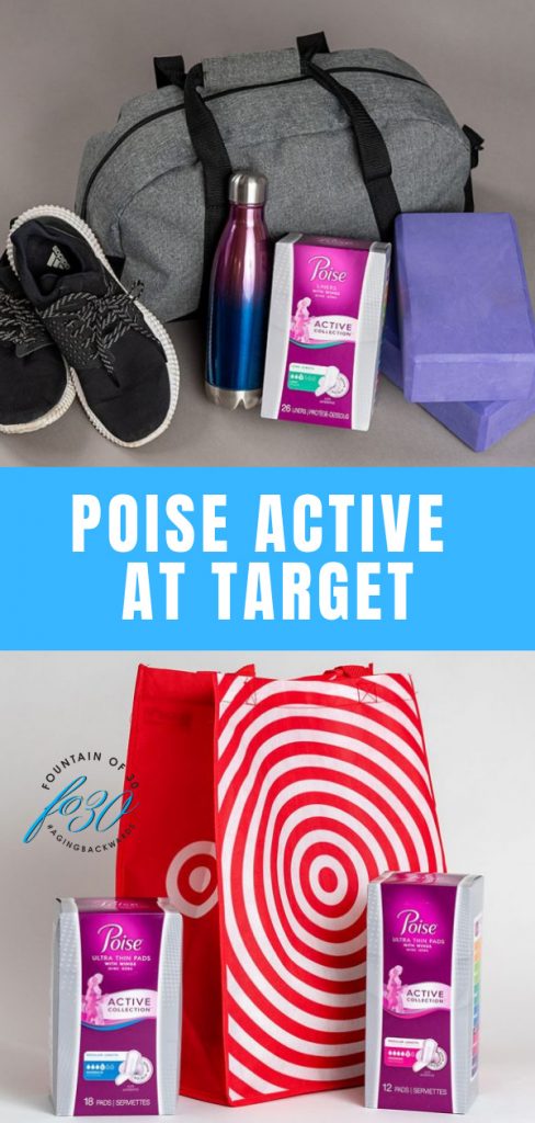 Poise Active at Target - fountainof30.com