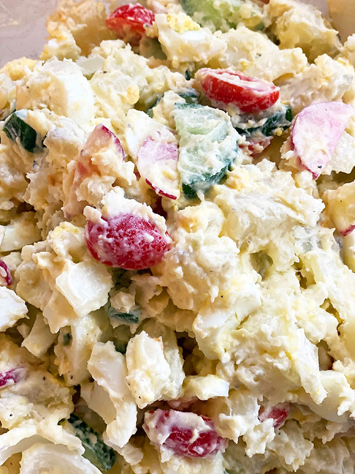 How To Make Quick and Easy Potato Salad (It's a Step-Saver ...