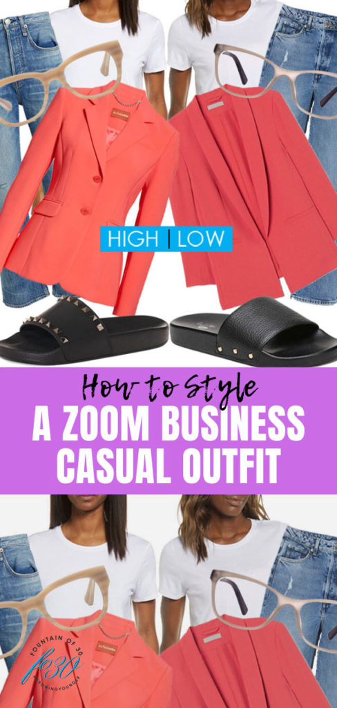 How To Style A Zoom Meeting Outfit High Low - fountainof30.com