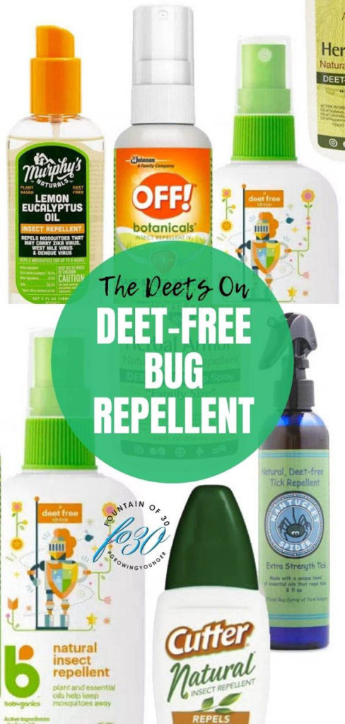 The Deets on DEET-Free Bug Repellent - fountainof30.com