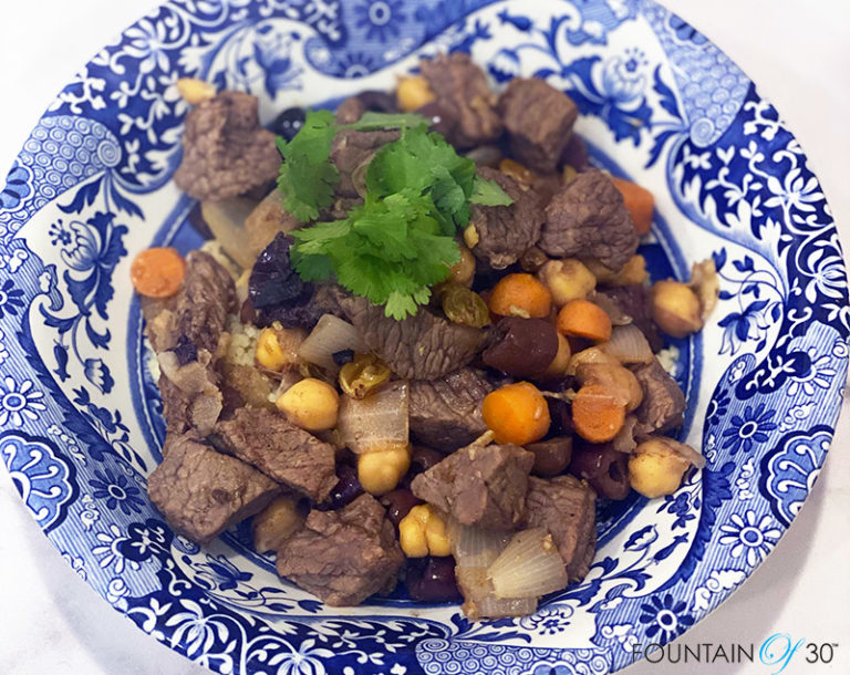 Quick, Easy and Delicious Moroccan Beef Stew - fountainof30.com