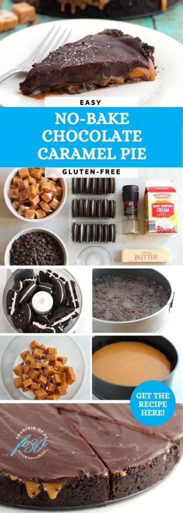 Indulgent and Easy: Decadent No-Bake Salted Caramel Chocolate Pie ...