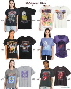 Splurge vs Steal: How To Style A Concert T-shirt When You're Over 40 ...