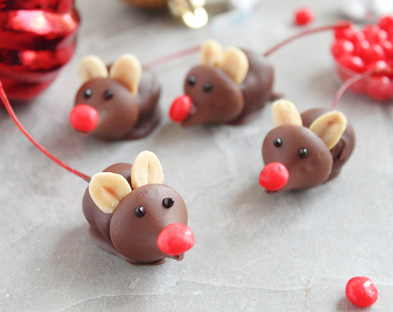 Christmas Mice Candy: Adorable and So Much Fun to Make - fountainof30.com