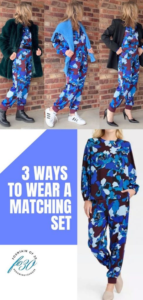 How To Style A Matching Set Three Very Different Ways - fountainof30.com