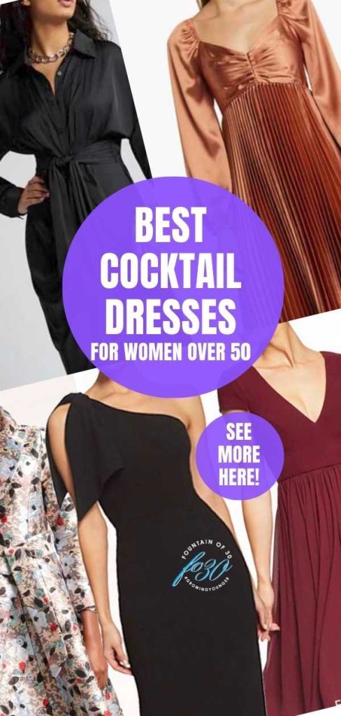 The Best Cocktail Dresses For Women Over 50 To Wear Right Now