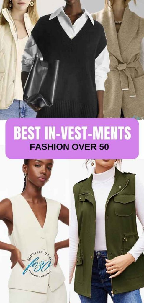 Fall Fashion: The Best In-Vest-Ments For Women Over 50 - fountainof30.com