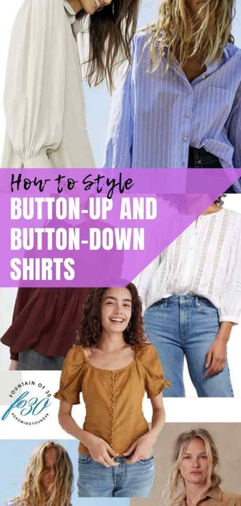 The New Way To Wear A Button-Up Or Button-Down Shirt - fountainof30.com