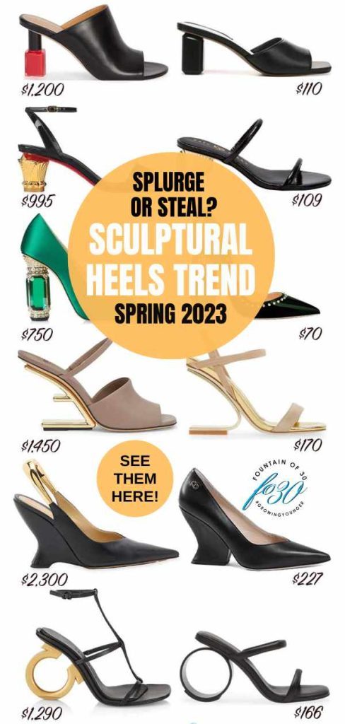 Stunning Sculptural Heels for Spring/Summer 2023 for Less ...