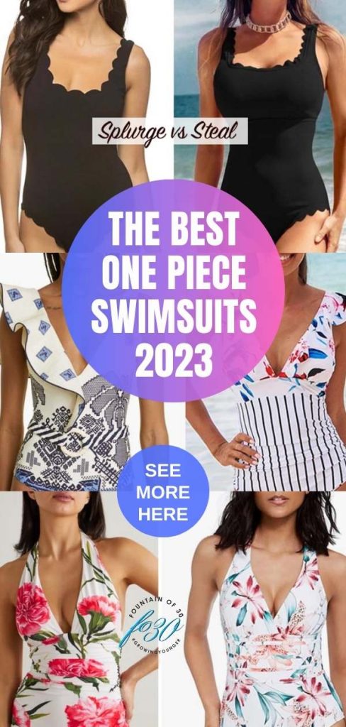 The Best One-Piece Swimsuits for Women Over 50: Splurge Or Steal ...