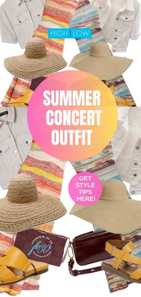 A Summer Outdoor Concert Outfit for Women Over 50 High Or Low ...