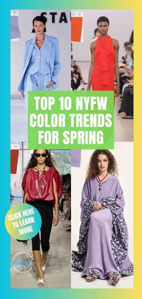 Pantone's Top 10 NYFW Fashion Color Trends For Spring 2024 ...