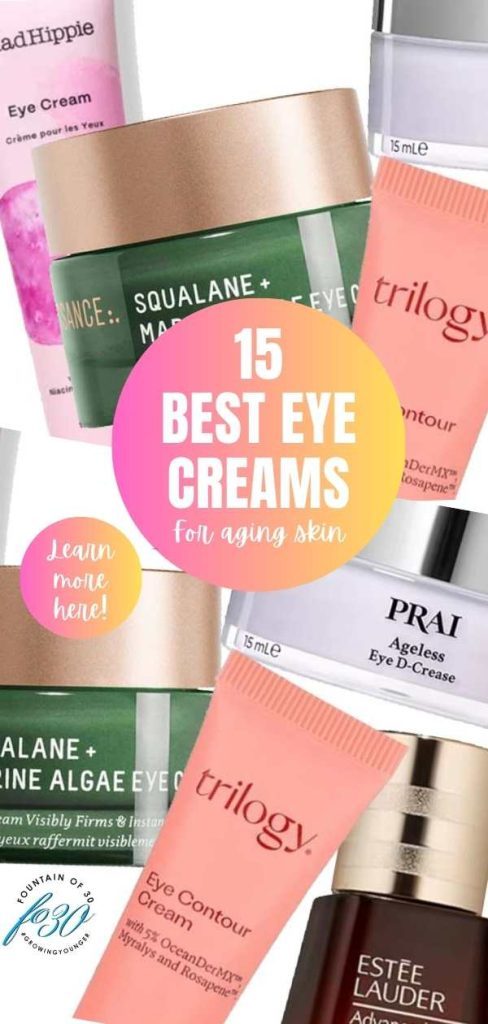 15 Of The Best Anti-Aging Eye Creams You've Got To Try - fountainof30.com