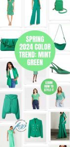 Mint Green: A Fresh New Spring 2024 Fashion Color Trend To Try ...