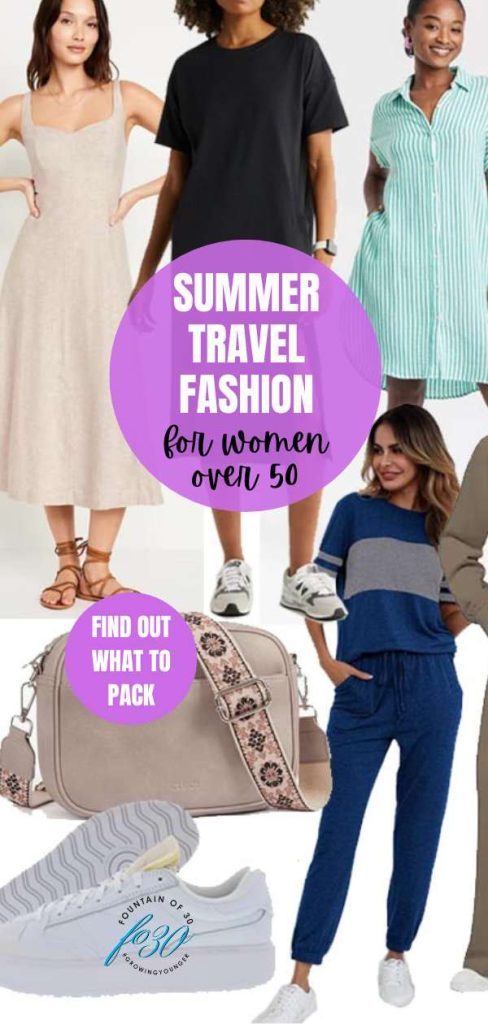 What To Wear When You Travel: Summer Fashion For Women Over 50 ...