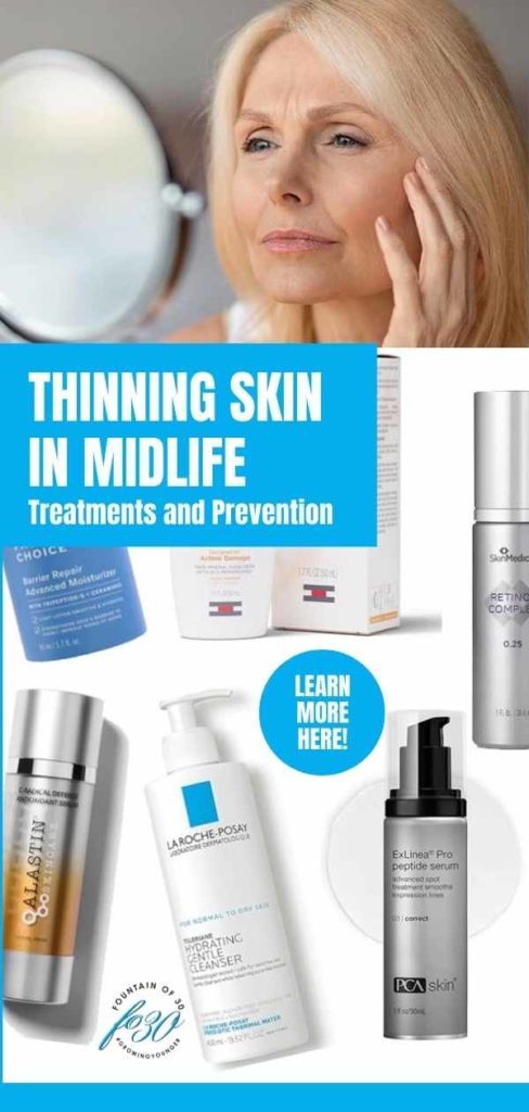 What Can You Do About Thinning Skin In Midlife? Treatments and ...