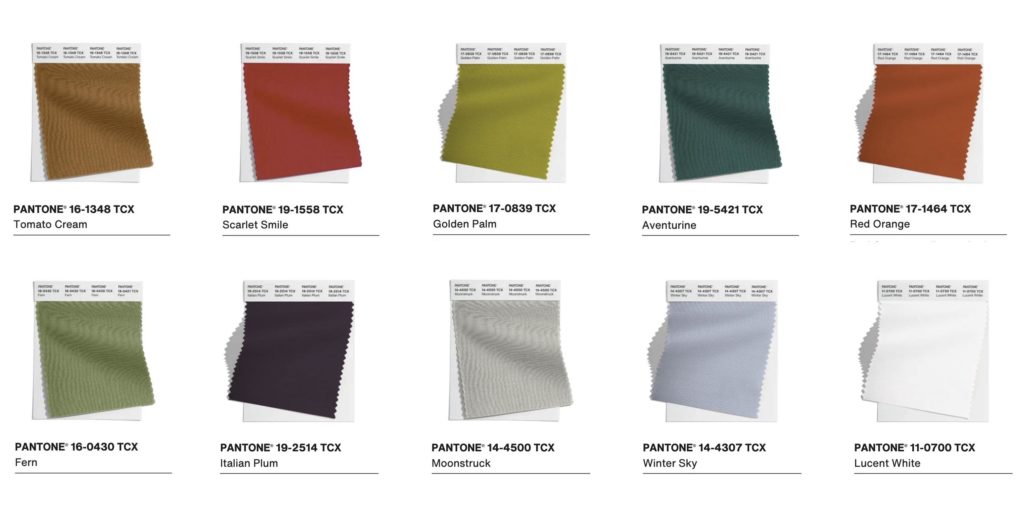 Pantone’s Top 10 NYFW Fashion Color Trends For Fall 2024 / Winter 2025 ...