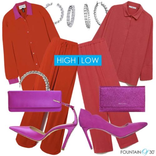 Hot Pink + Red = Chic Perfection: Here's How to Style It High & Low ...