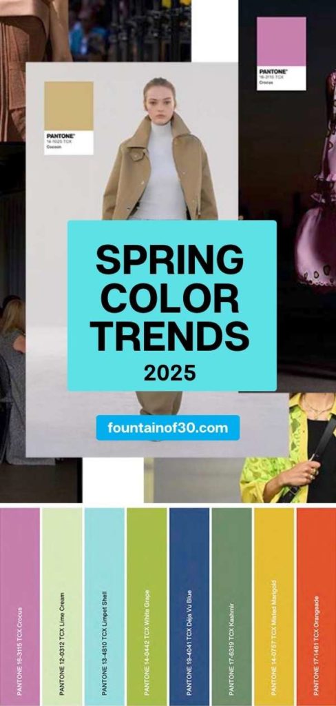 Pantone’s Top 10 NYFW Fashion Color Trends For Spring 2025 ...
