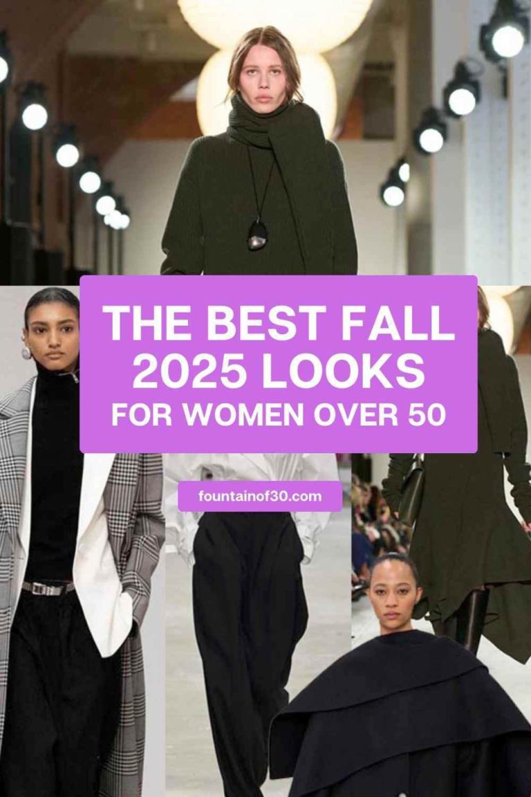 5 Fabulous Looks for Women Over 50 from NYFW Fall 2025 - fountainof30.com