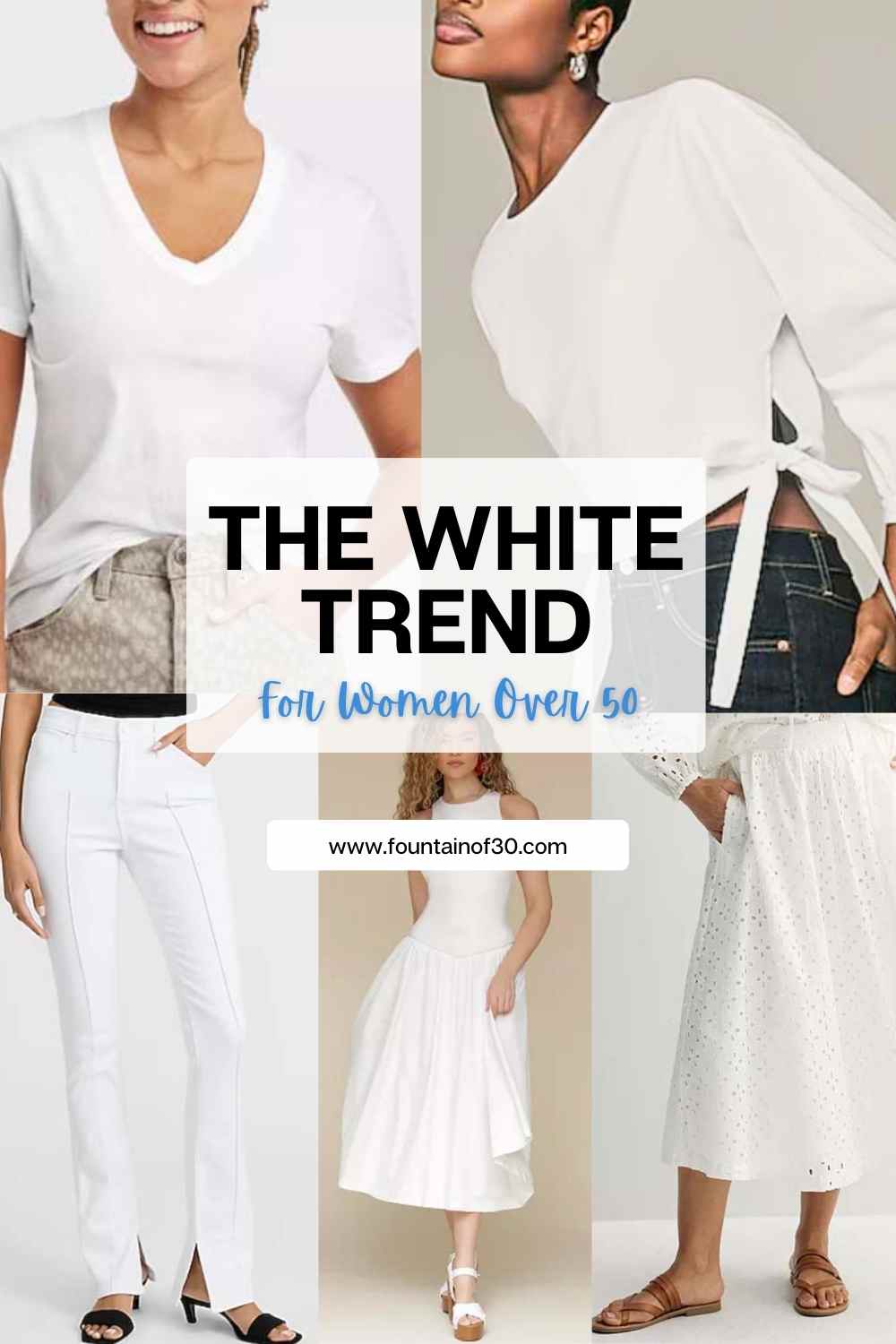 Best Ways to Wear The White Color Trend for Spring/Summer 2025 ...