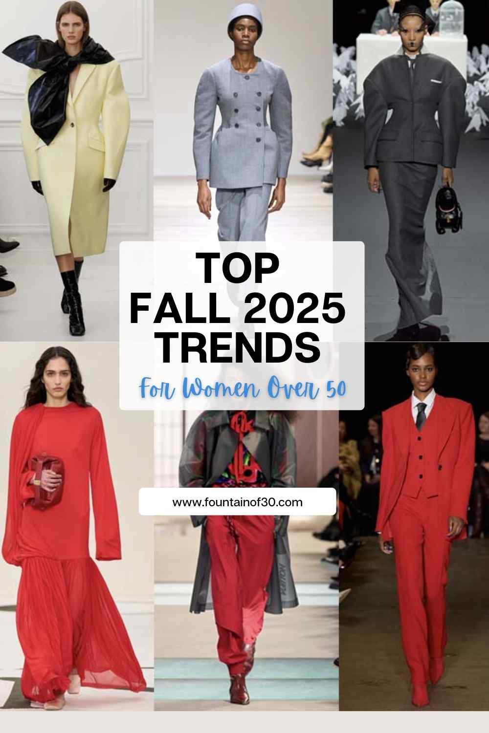 9 Of The Top Fall 2025 Fashion Trends For Women Over 50 - fountainof30.com