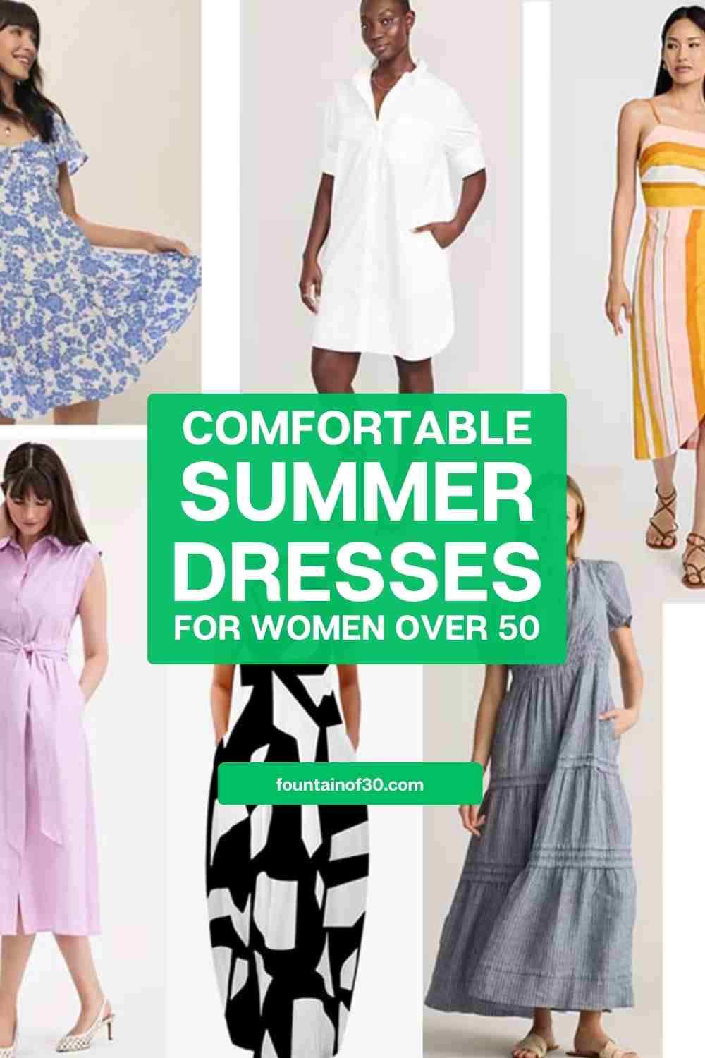 Chic Summer Dresses for Women Over 50: Going to All Lengths ...