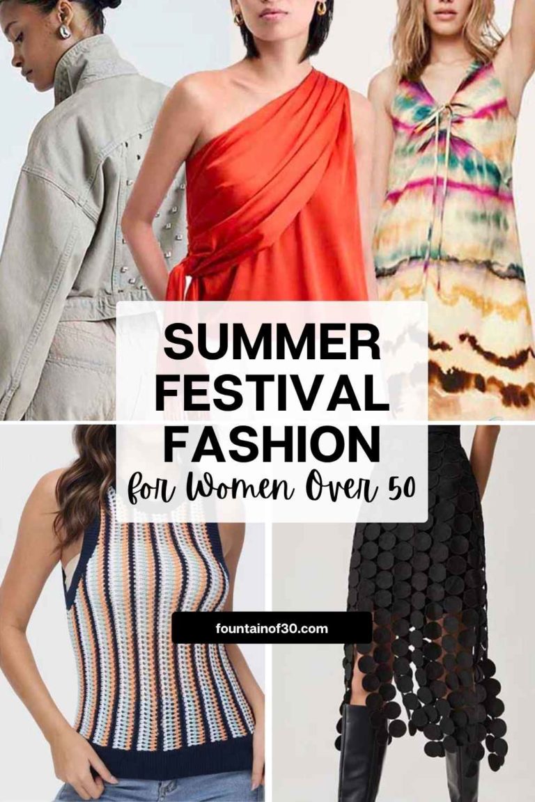 Summer Event and Festival Fashion for Women Over 50: Stay Cool ...