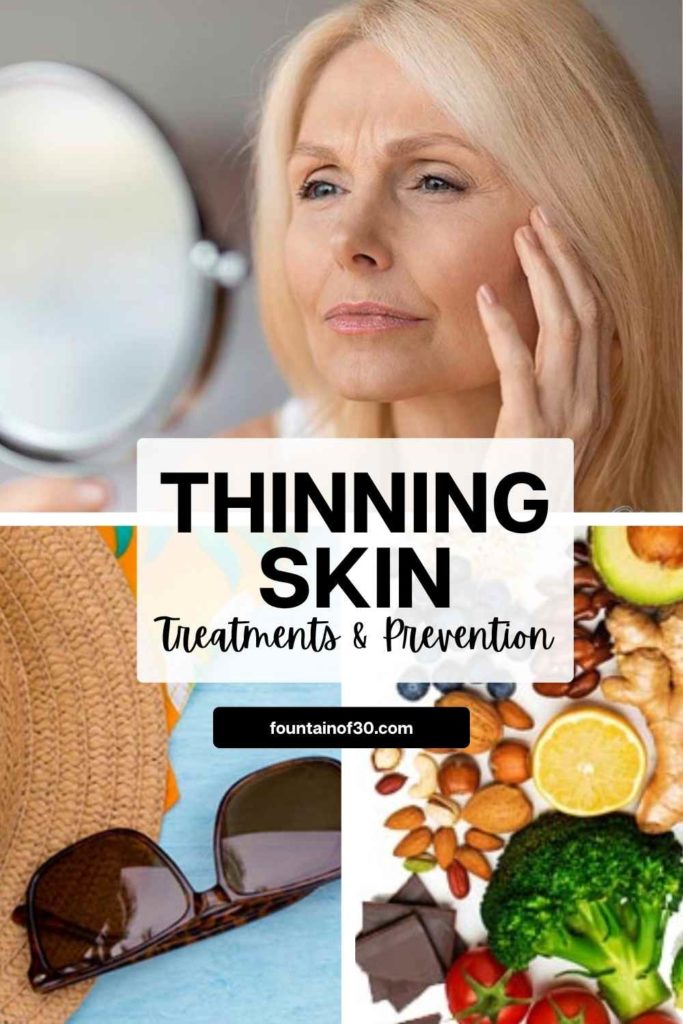 What Can You Do About Thinning Skin In Midlife? Treatments and Prevention - fountainof30.com