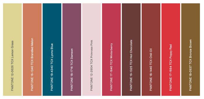 Pantone’s Top 10 NYFW Fashion Color Trends for Fall 2025 / Winter 2026 ...