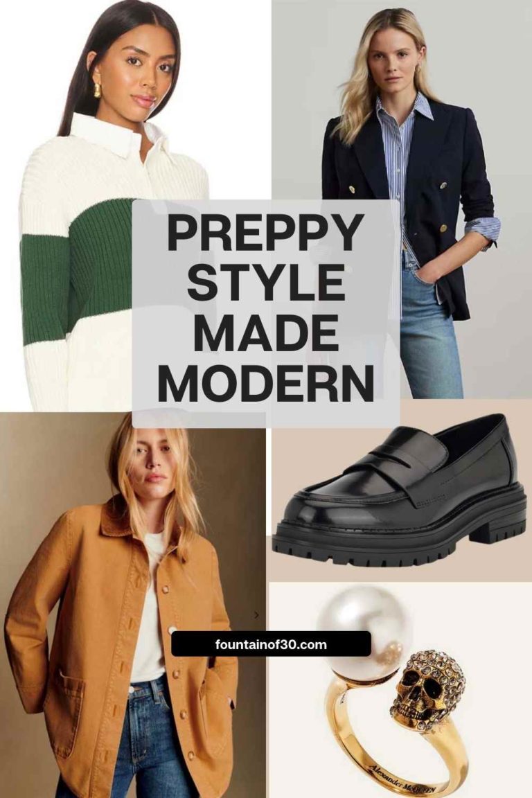 How to Do Preppy Style Over 50: Chic Ways to Wear It Now - fountainof30.com