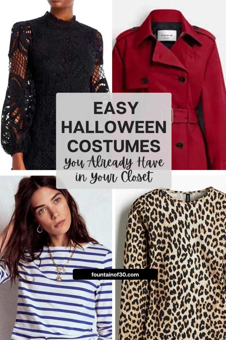 Easy Halloween Costumes Using Pieces You Already Have In Your Closet ...