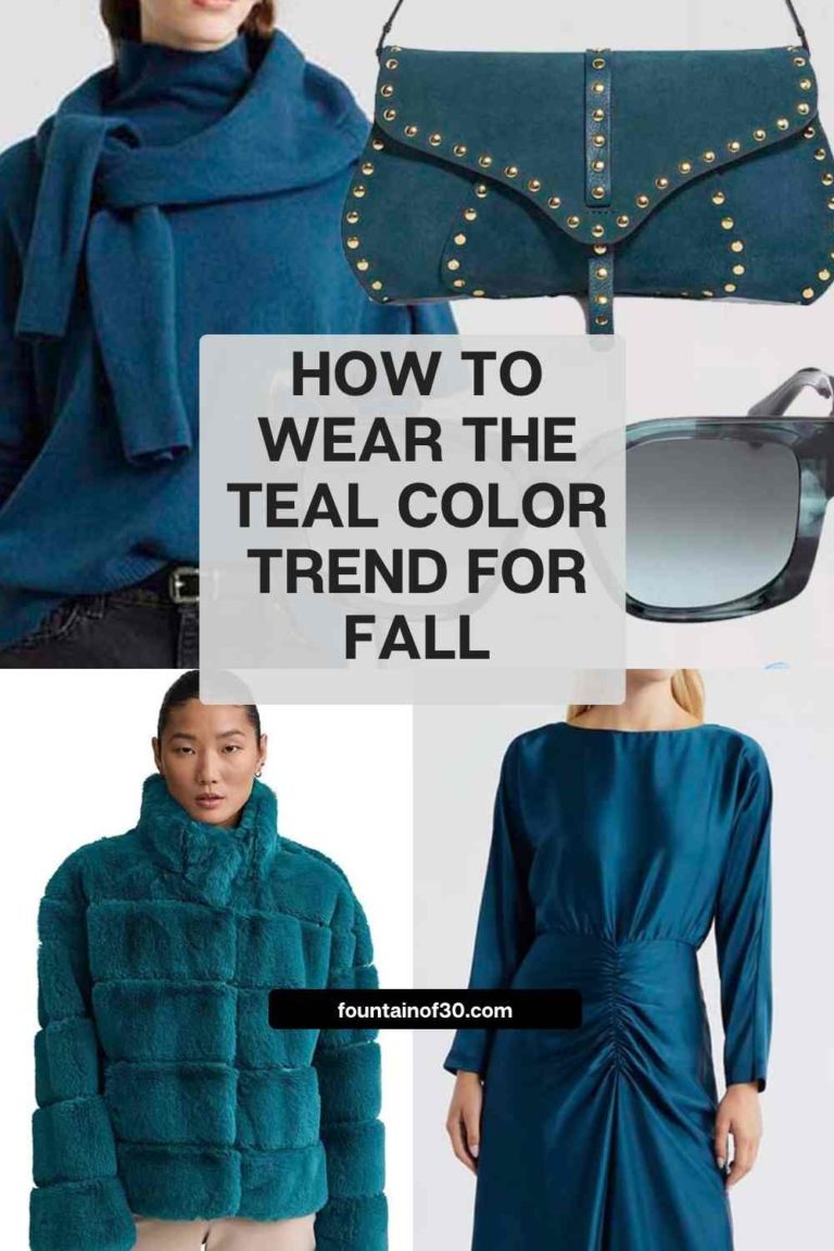 The Teal Color Trend for Fall 2025: 7 Chic Ways to Style It ...
