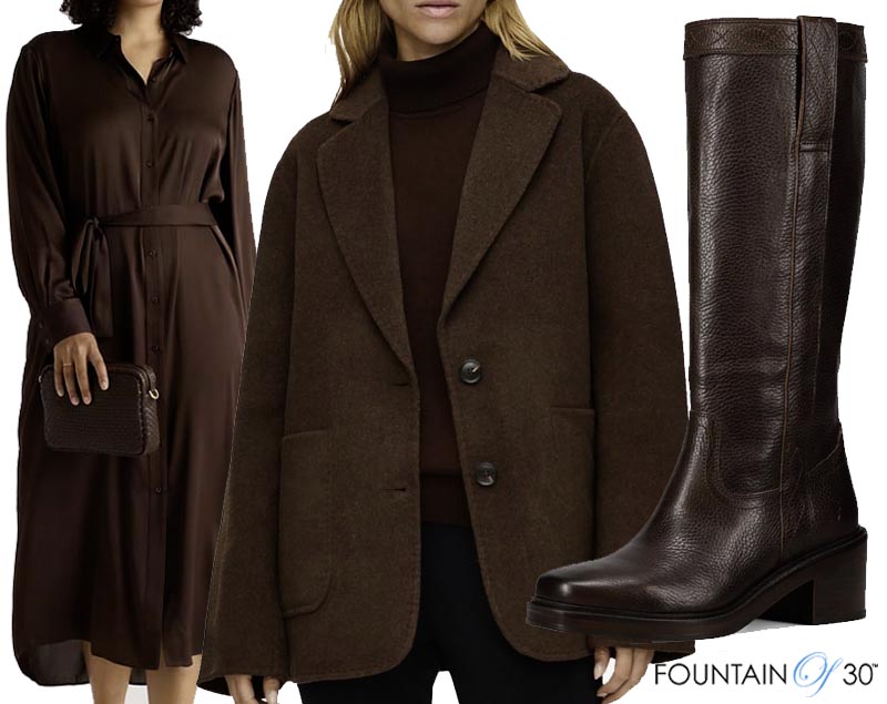 Why You Will Want to Wear the Hot Chocolate Color Trend for Fall ...