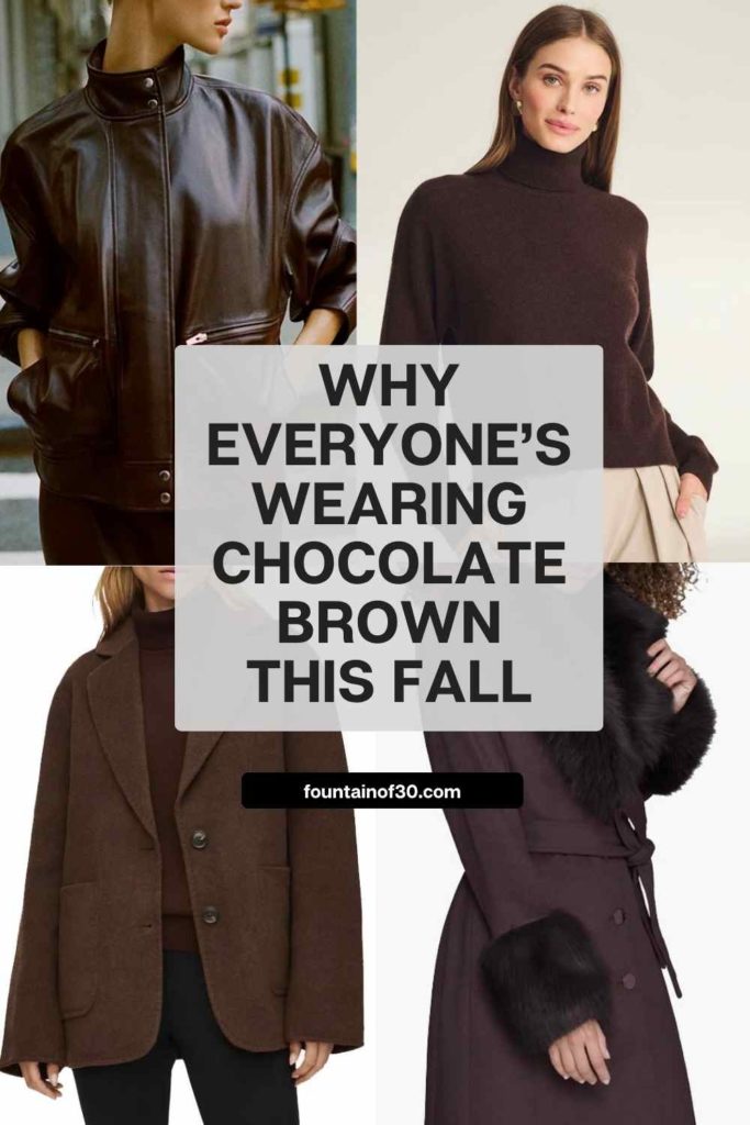Why You Will Want to Wear the Hot Chocolate Color Trend for Fall ...