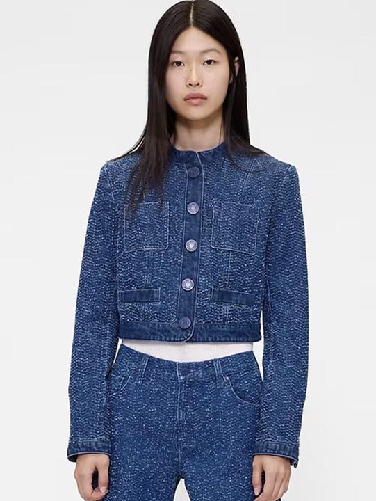 No Collar, No Problem: The Collarless Blazer Trend To Try Right Now ...