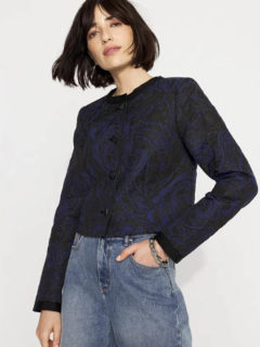 No Collar, No Problem: The Collarless Blazer Trend To Try Right Now ...